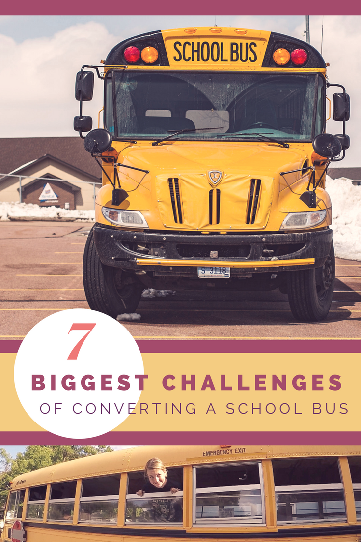 7 Biggest Challenges of Converting a School Bus | Life in a Bus